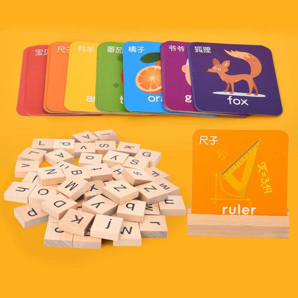 Cartoon Building Block Funny Wooden Bricks Toy – KiddieWink - Gifts ...