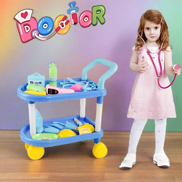 Little Doctor On Wheels – Kids Medical Play Cart – KiddieWink - Gifts ...